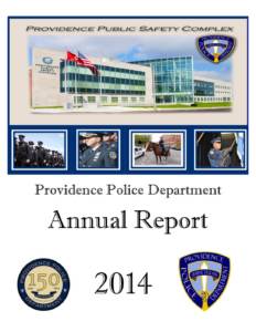 City of Providence Police: 2014 Providence Police Annual Report - City ...