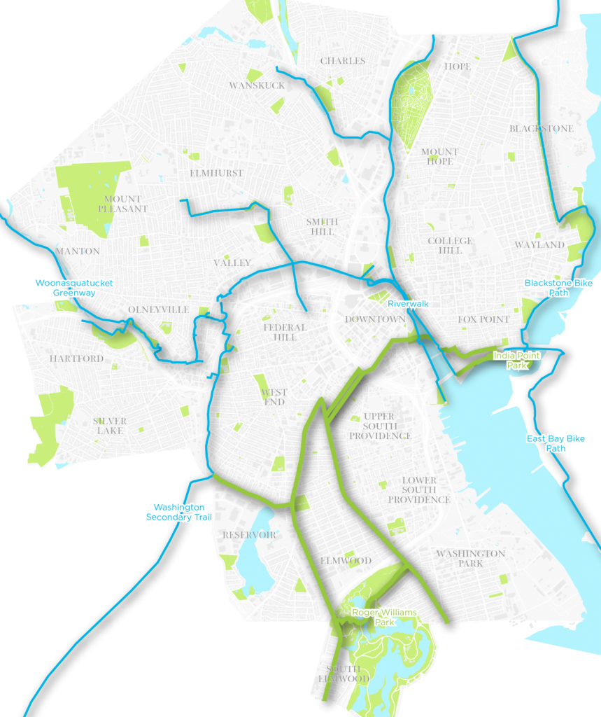 City of Providence Urban Trail Network v 2 - City of Providence