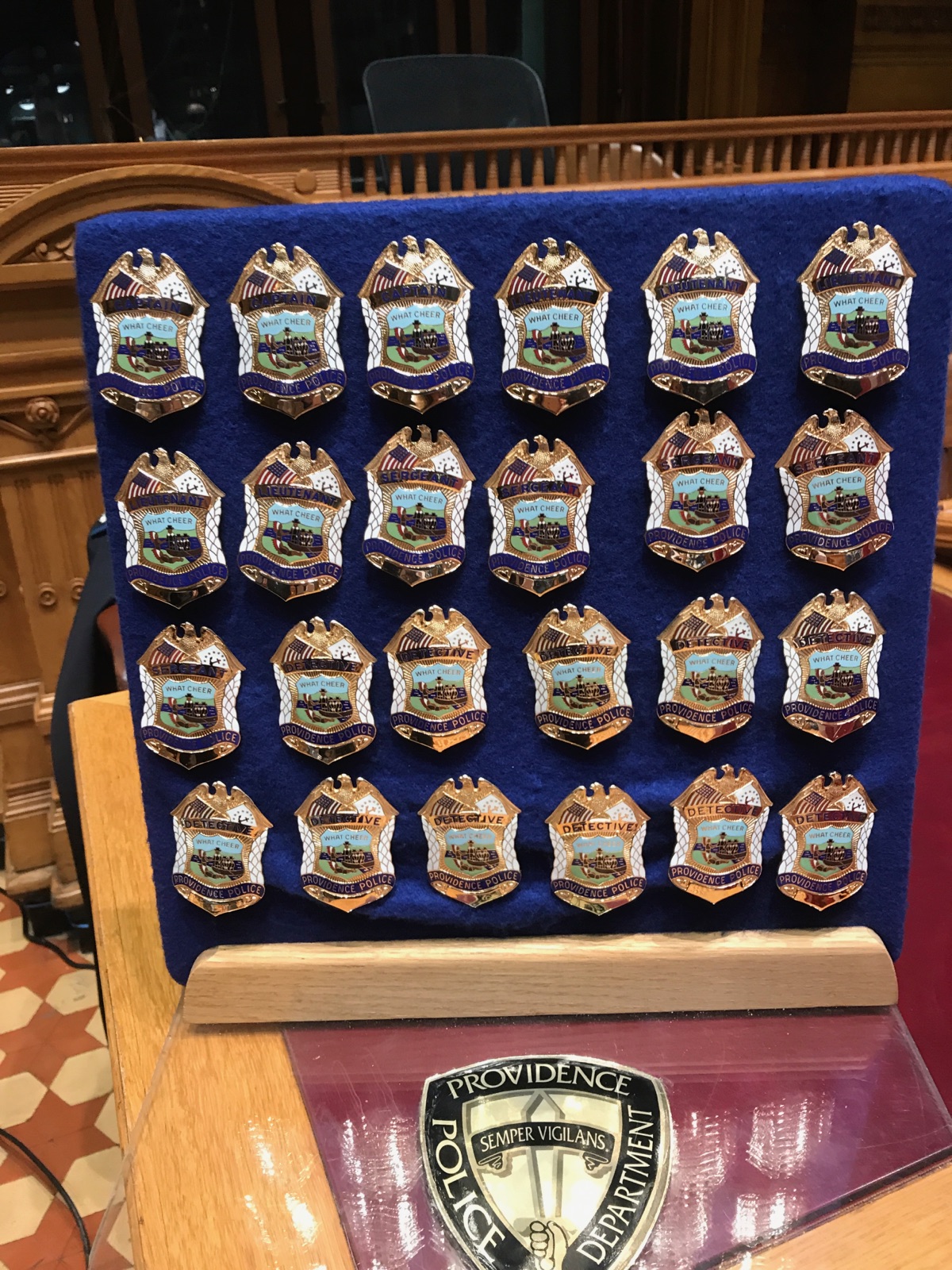 City of Providence promo pins 2017 - City of Providence
