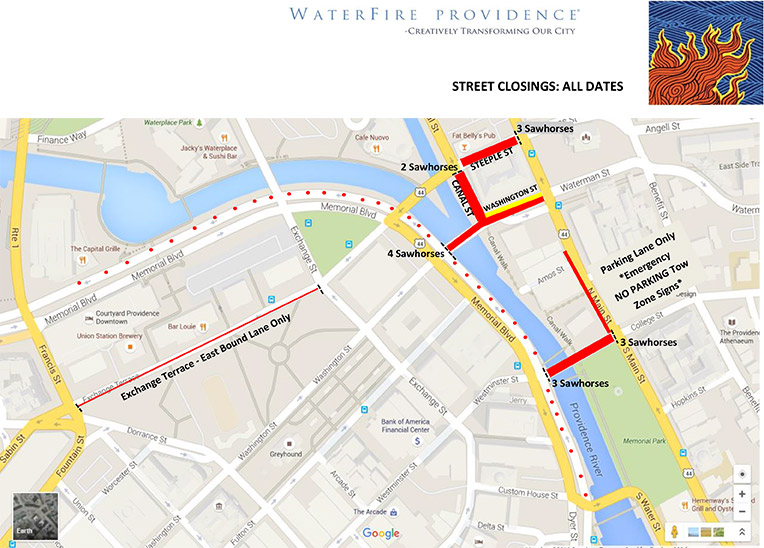 City of Providence WaterFire_Street_Closings_Map_Wed_Jul_14_2021_17-53 ...