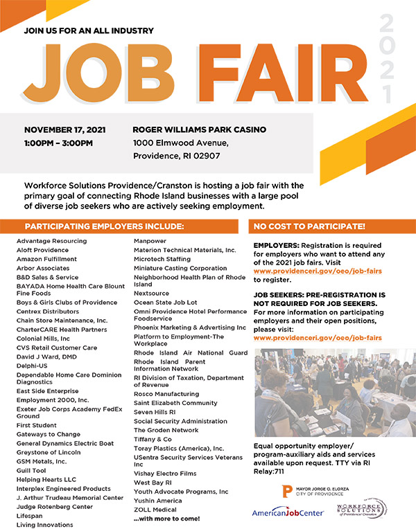 City of Providence Job-Fair-Flyer-All-Industry-Employer-List-11152021 ...