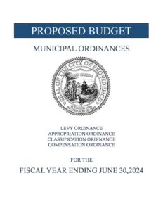 City of Providence 001 FY24 Proposed Ordinance Book WEB - City of ...