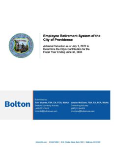 City of Providence 2022 Providence Valuation Report - City of Providence