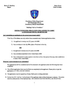 City of Providence LTC APPLICATION REVISED-2023 - City of Providence