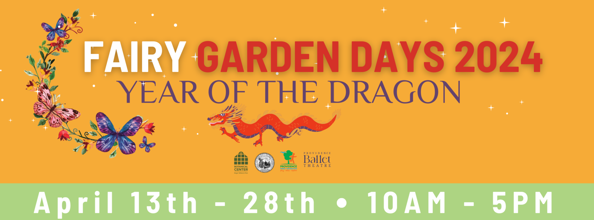 City of Providence Website banner YEAR OF THE DRAGON - City of Providence