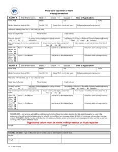 City of Providence Blank-Marriage-Worksheet_License-Application (1 ...