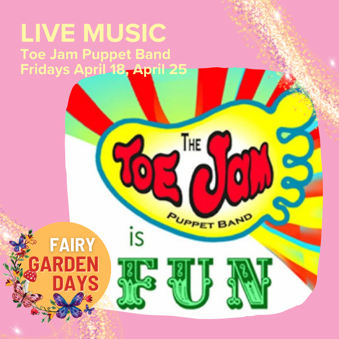 City of Providence Fairy Garden Days 2025 Live Music Toe Jam Puppet ...